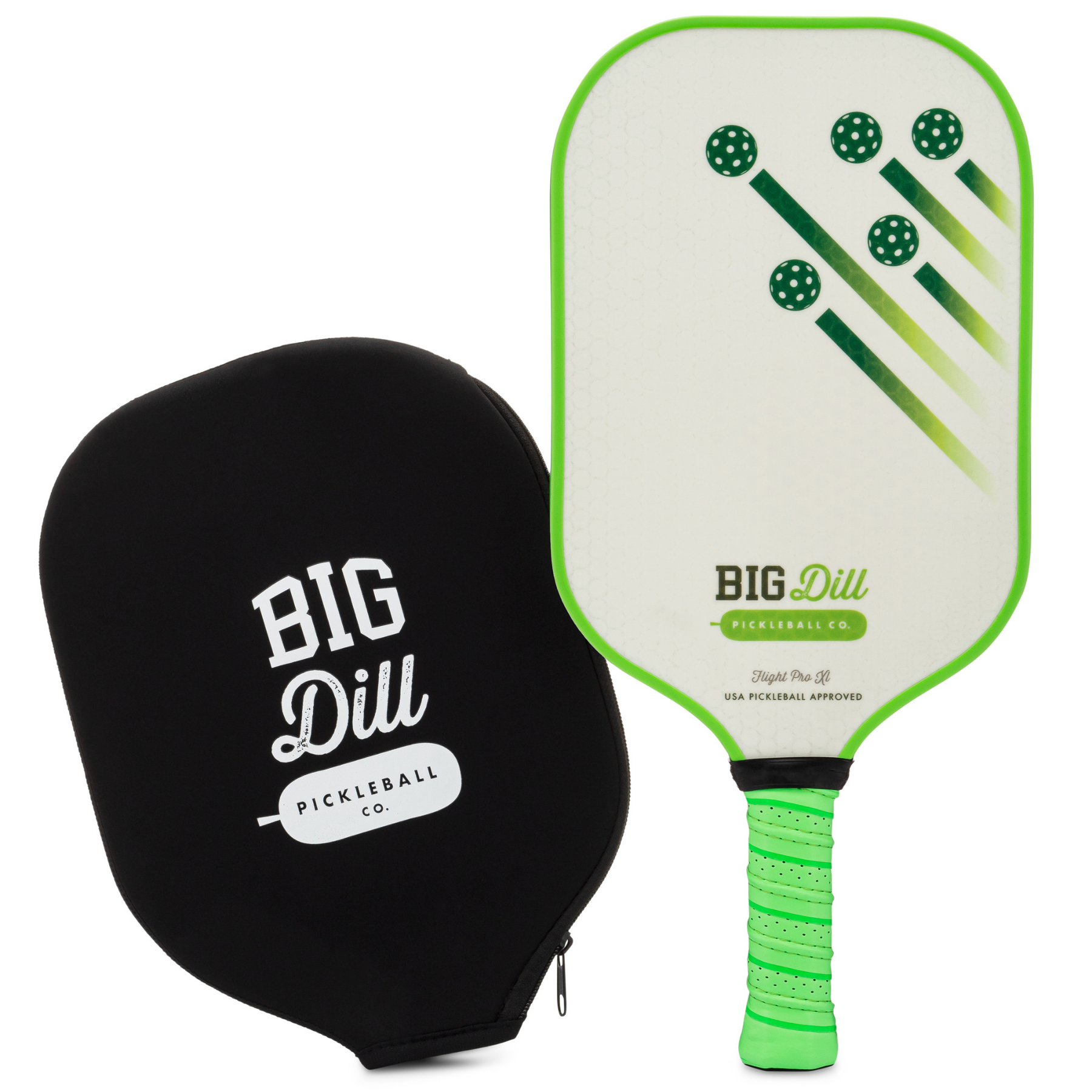 Flight Pro XL Fiberglass Pickleball Paddle with Neoprene Cover - USA ...